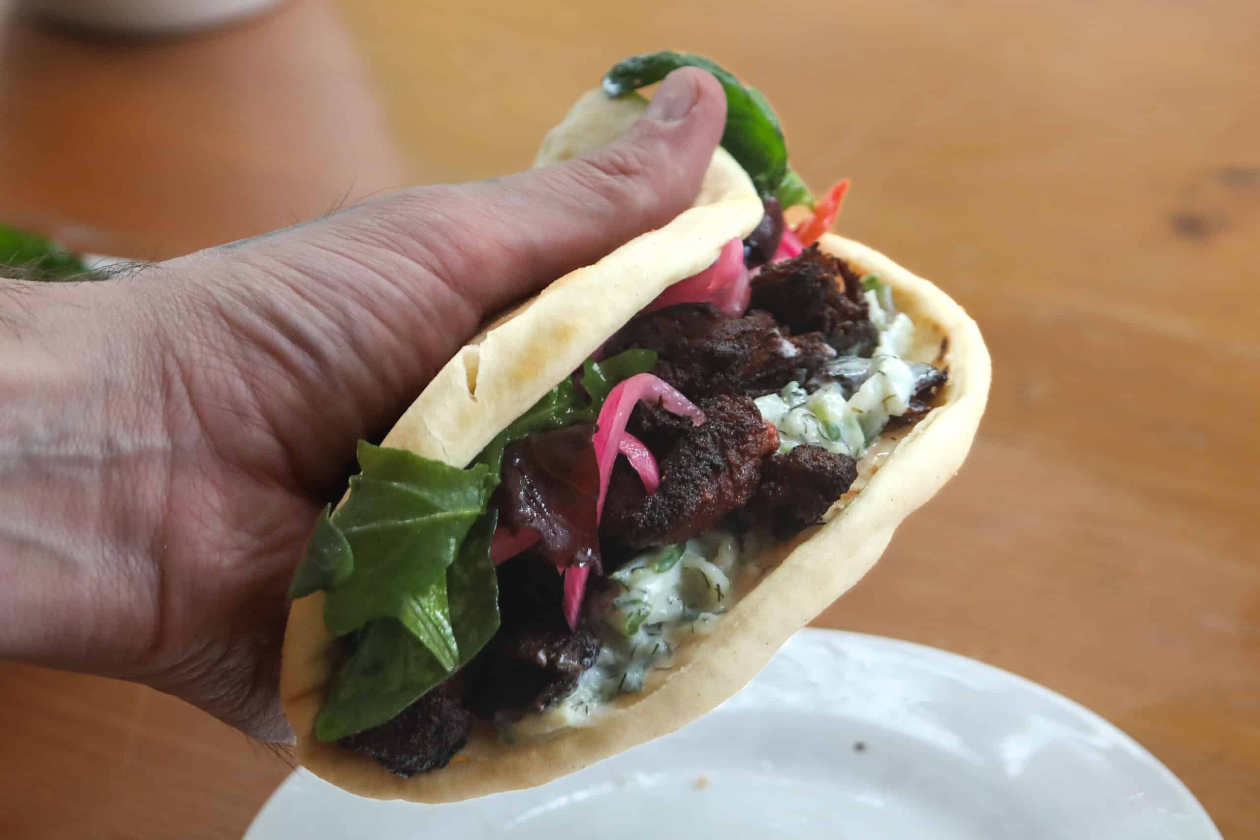 Vegan Seitan Gyro - Wild Vegan Flower